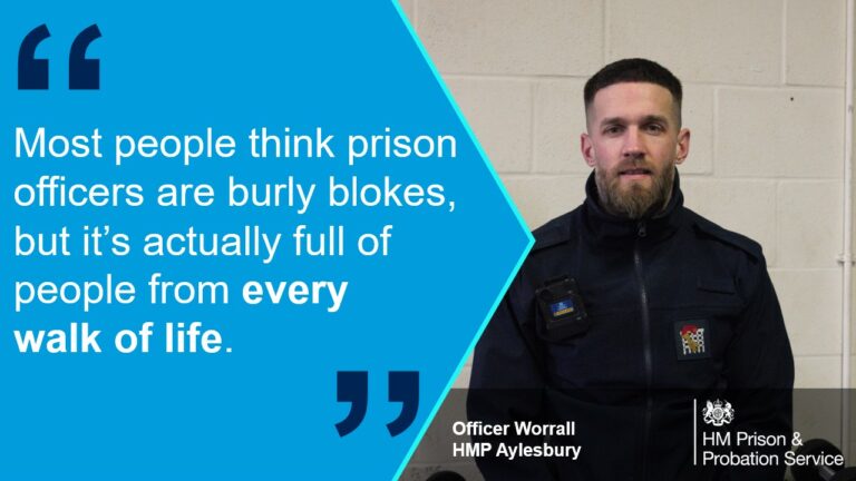 Prison officer – Working in the Prison and Probation Service